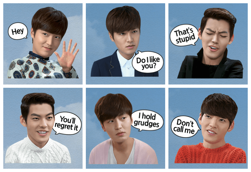 Heirs Stickers on LINE – Comics – MY RARA POP