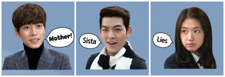 Heirs Stickers on LINE – Comics – MY RARA POP