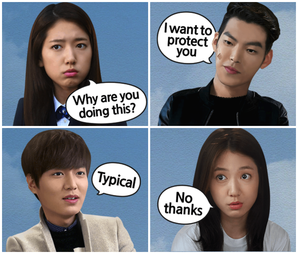 Heirs Stickers on LINE – Comics – MY RARA POP
